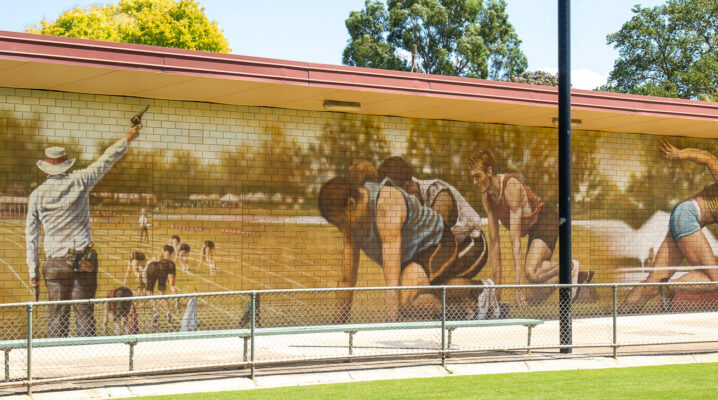 New Murals Bring History to Life at Stawell Athletic Club - Powercor ...